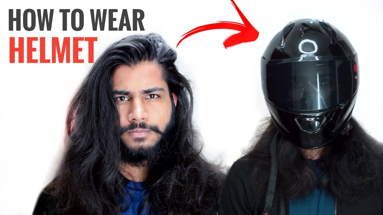 How to Wear a Motorcycle Helmet With Long Hair: Expert Tips