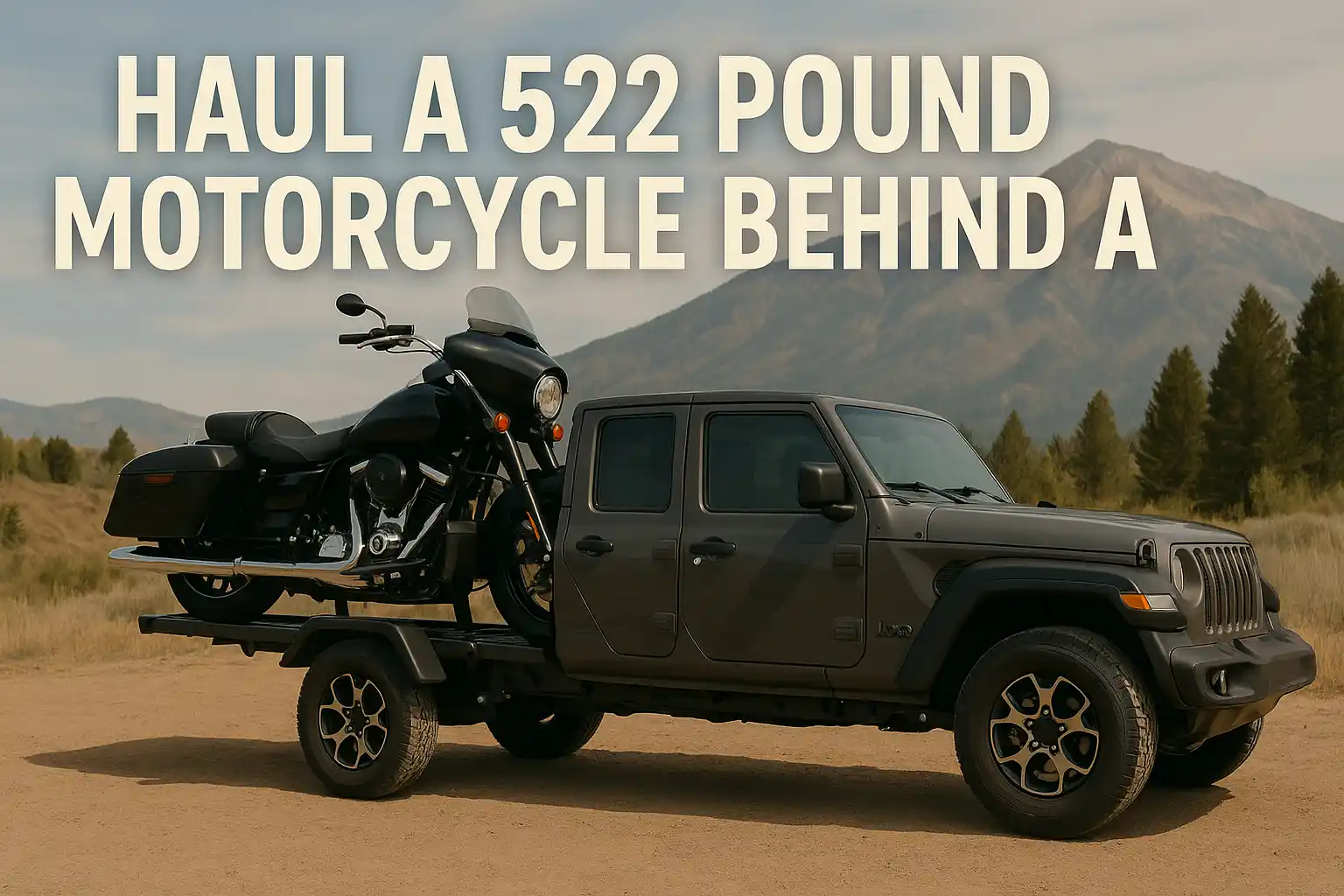 Best Way To Haul A Motorcycle Behind A Jeep